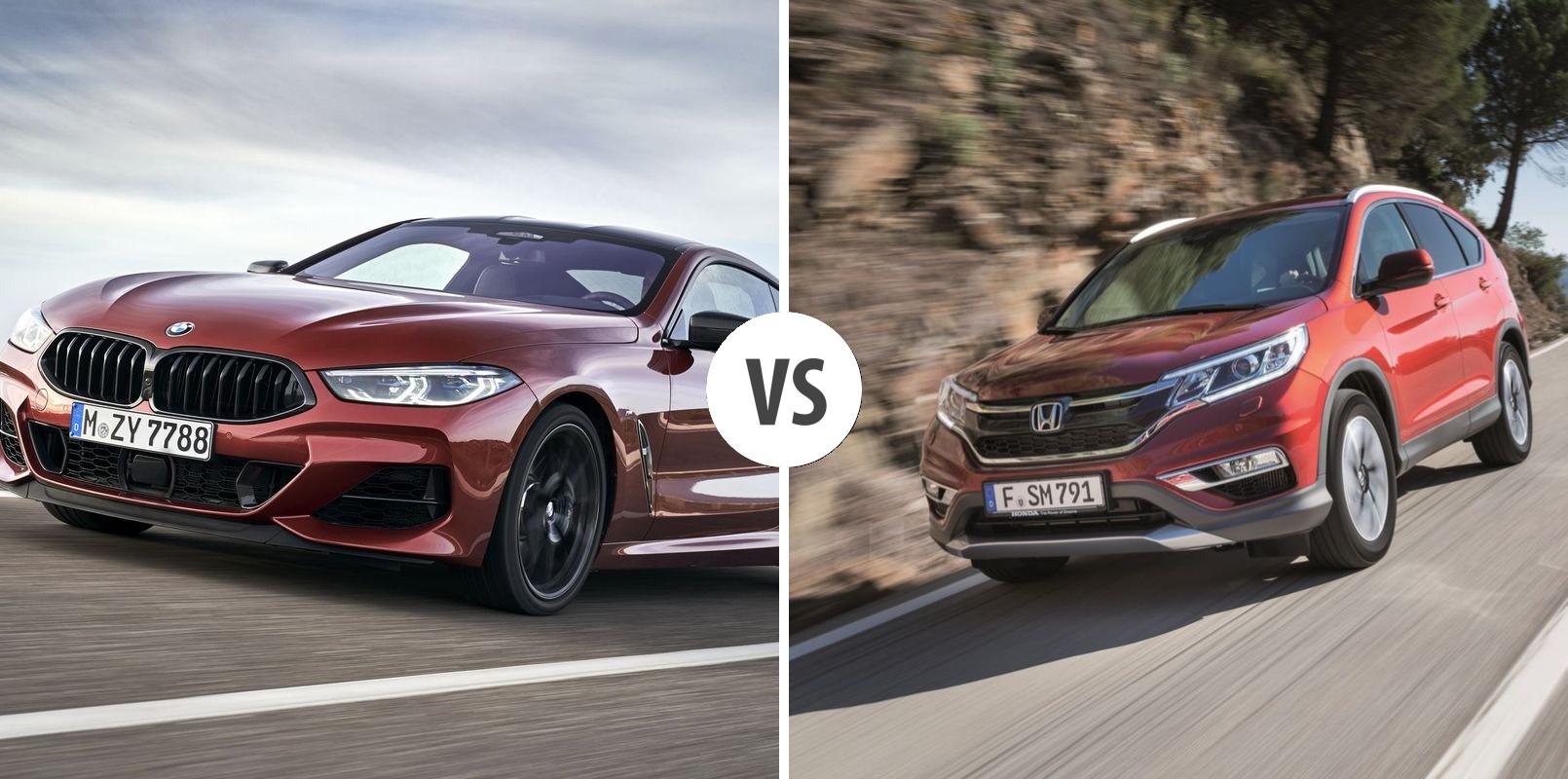 BMW 8 Series Coupé vs Honda CR-V jämförelse - skillnader, priser och ...