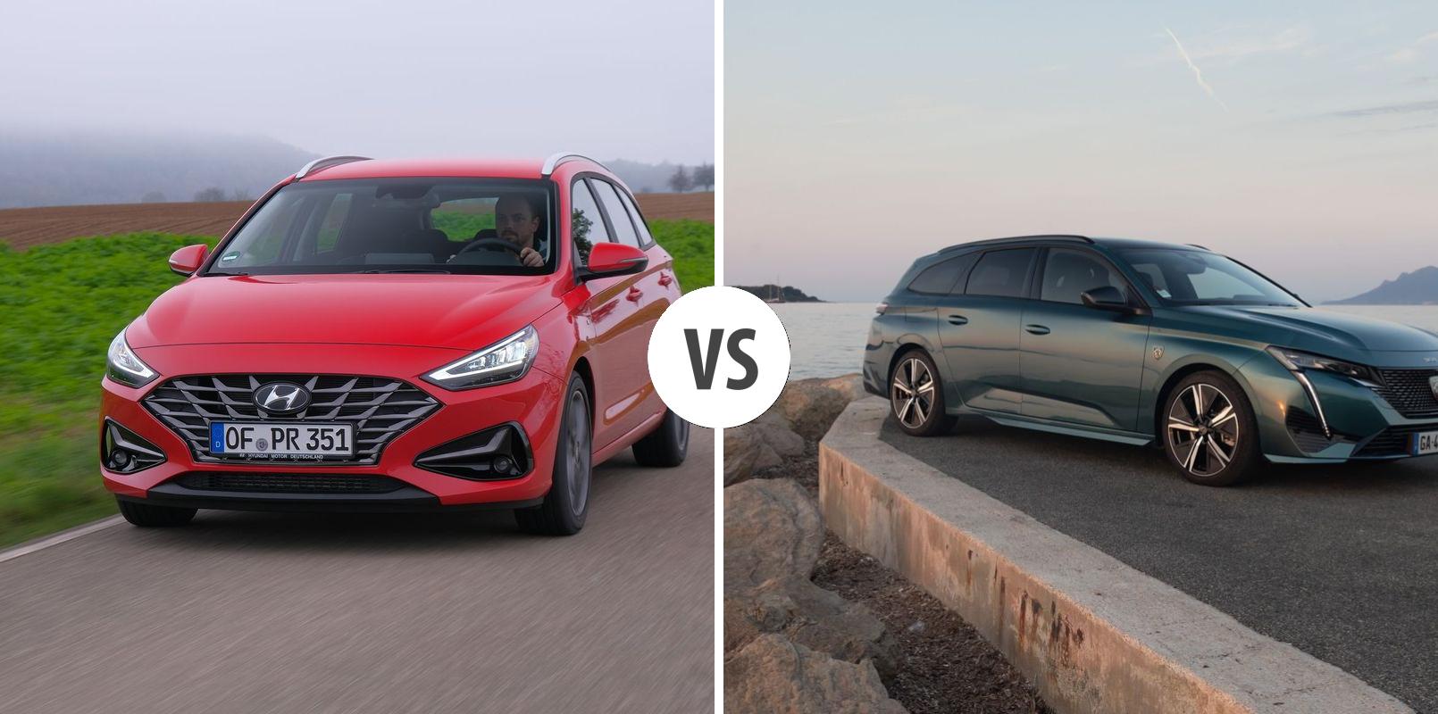 Hyundai i30 Wagon vs Peugeot 308 SW – Tekniska data, skillnader ...