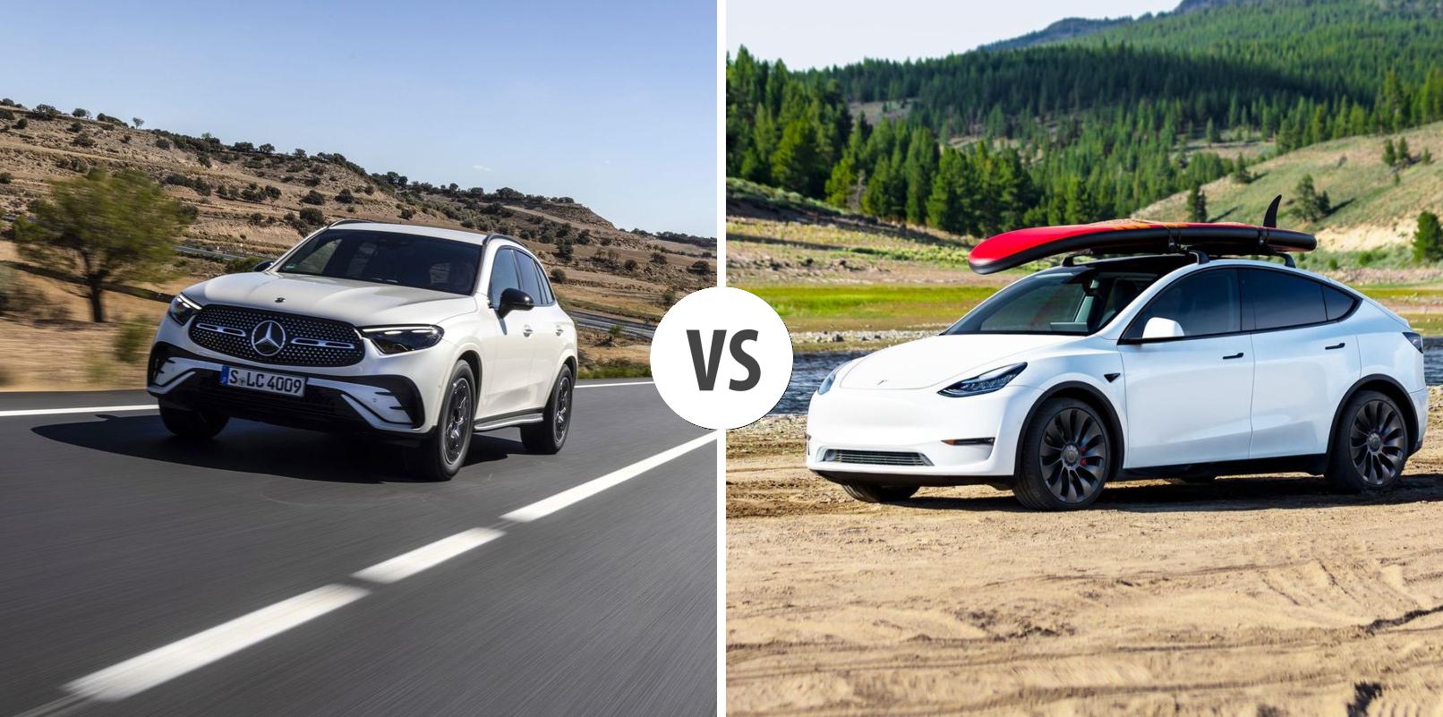 Mercedes GLC vs Tesla Model Y jämförelse - skillnader, priser och ...